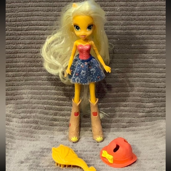 My Little Pony | Toys | Mlp My Little Pony Equestria Applejack Doll ...